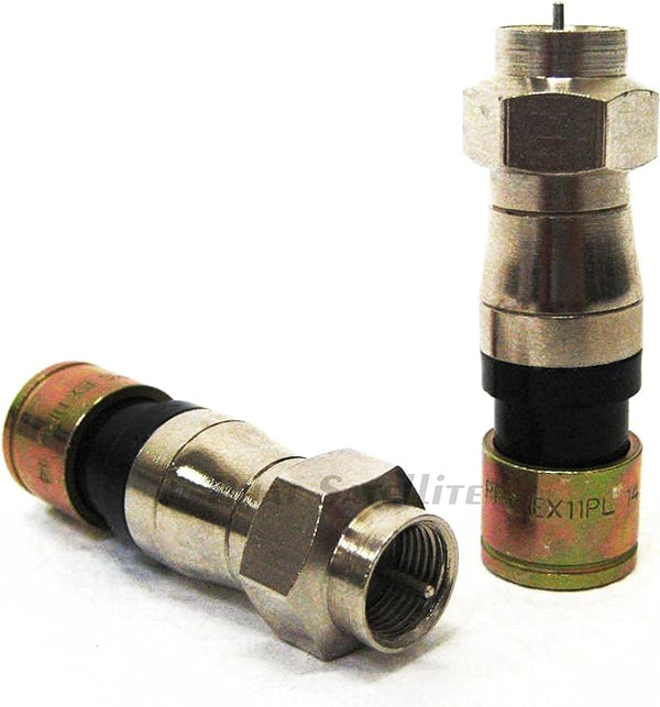 RG11 Plenum EX11PL Universal Compression Connectors – PHAT SATELLITE INTL